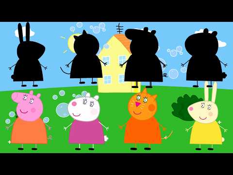Peppa Pig kleidet sich mit Mama Wutz 🌈 Farben & Mode lernen für Kinder