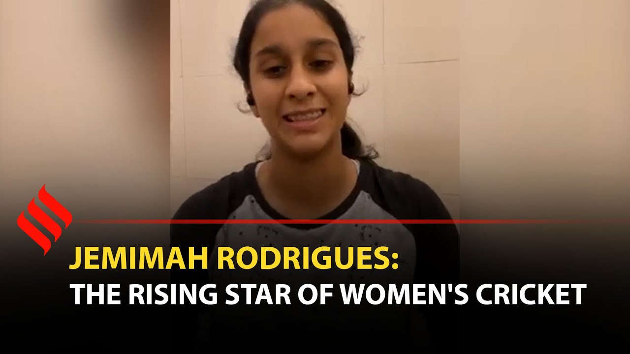 Indian Women's cricketer Jemimah Rodrigues takes cricket fans ...