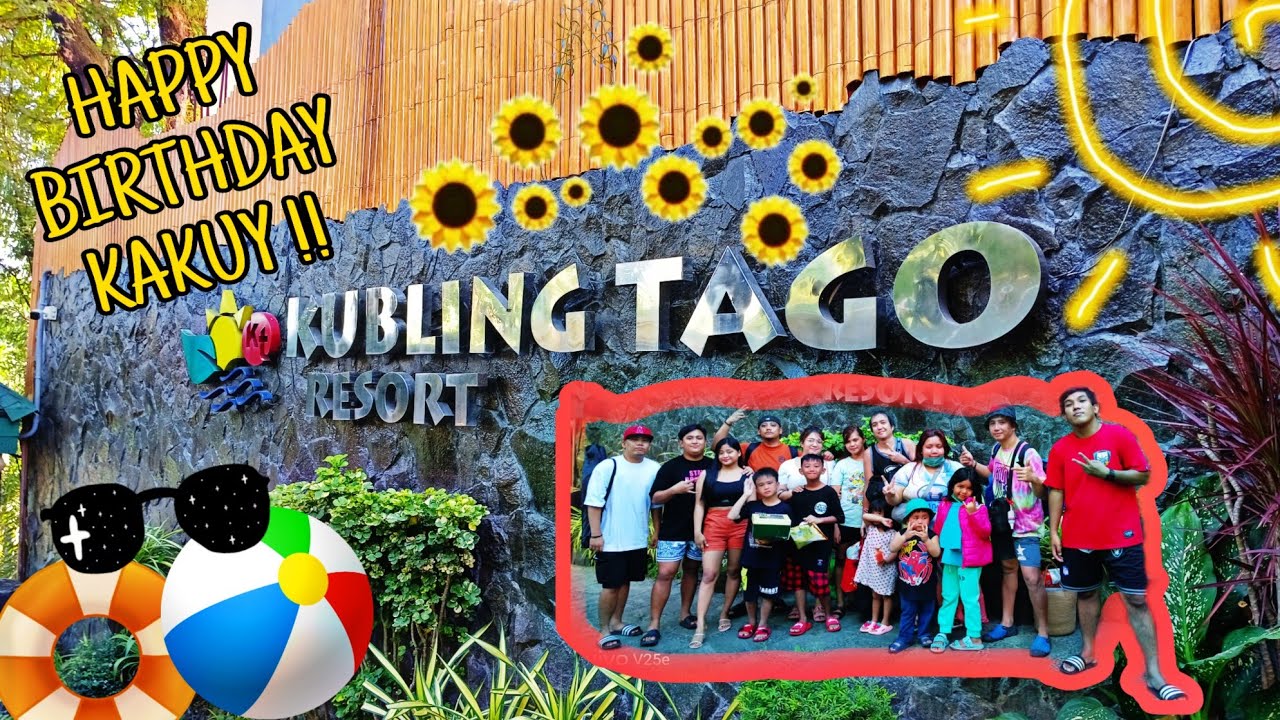 TARA SA KUBLING TAGO RESORT ⛱️☀️🏊‍♀️🎁🎉🧁🥳| BARS FAM | JAN BARS - YouTube