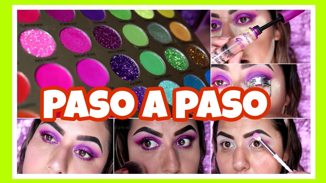 TUTORIAL DE MAQUILLAJE PASO A PASO - YouTube