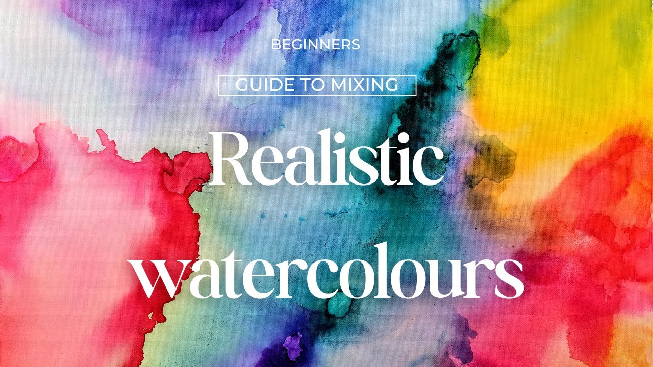 Your guide to mixing realistic colours - YouTube