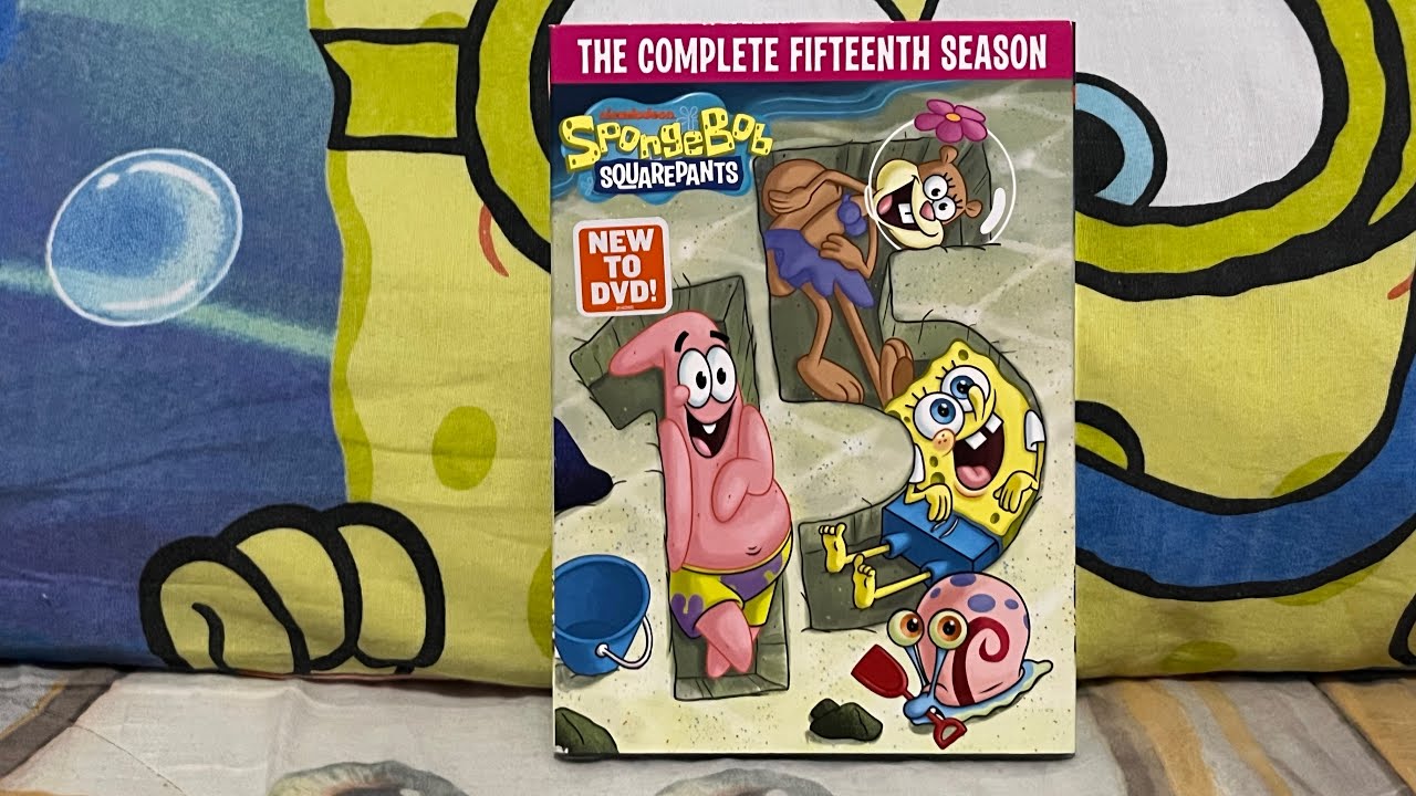 SpongeBob SquarePants The Complete 15th Season DVD, SpongeBob ...