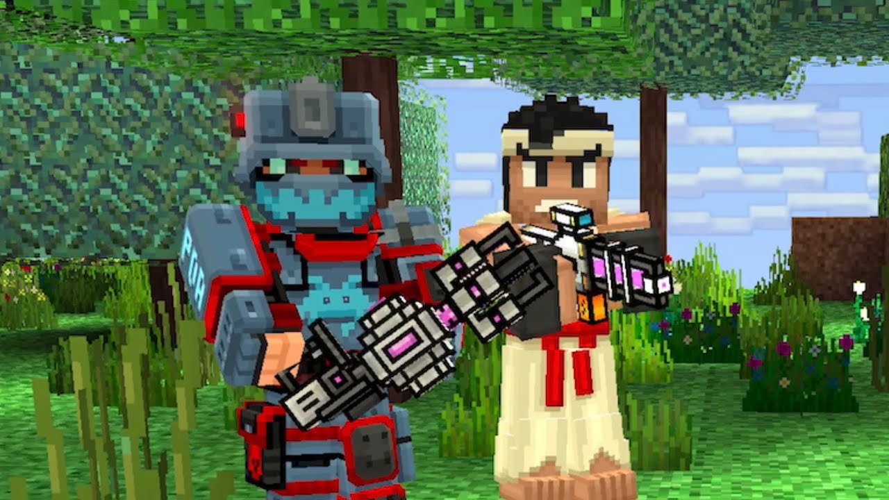 Laser mini gun and prototype | pixel gun 3D - YouTube