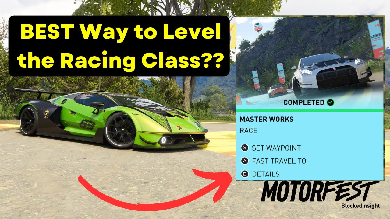 Level the Racing Class FAST with this Method in The Crew Motorfest ...