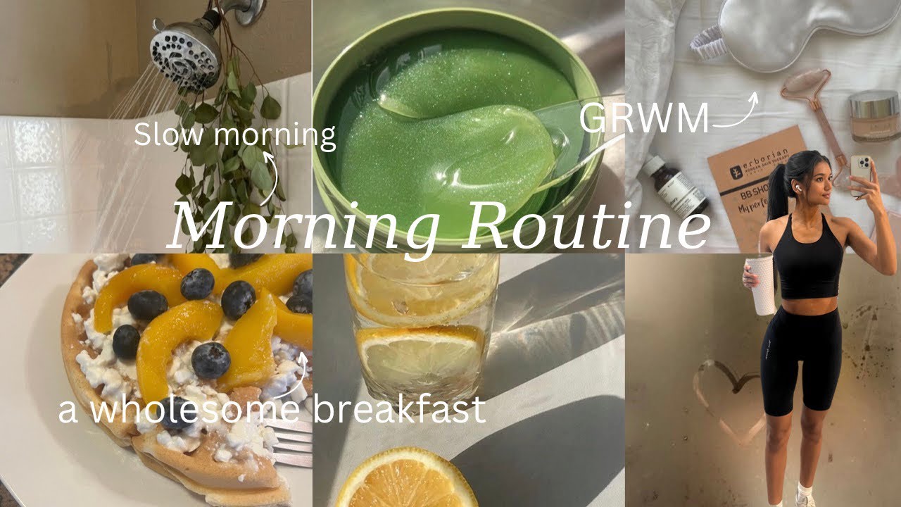 Slow Morning Routine GRWM | Girl Chat: Red & Green Flags in a ...