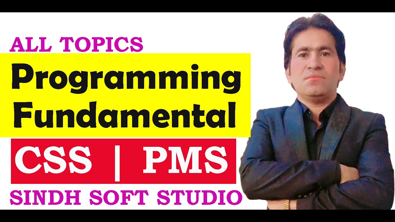 Programming Fundamental CSS | PMS Computer Science - YouTube