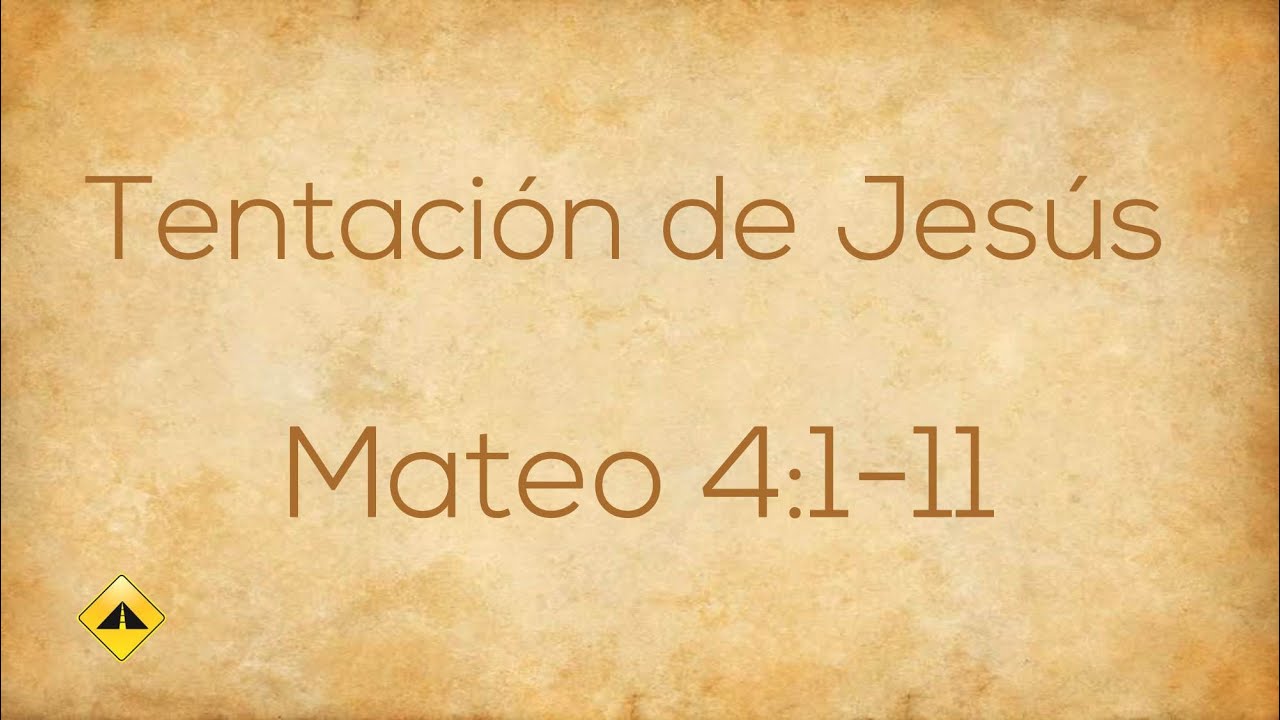 Tentación de Jesús Mateo 4:1-11 - YouTube