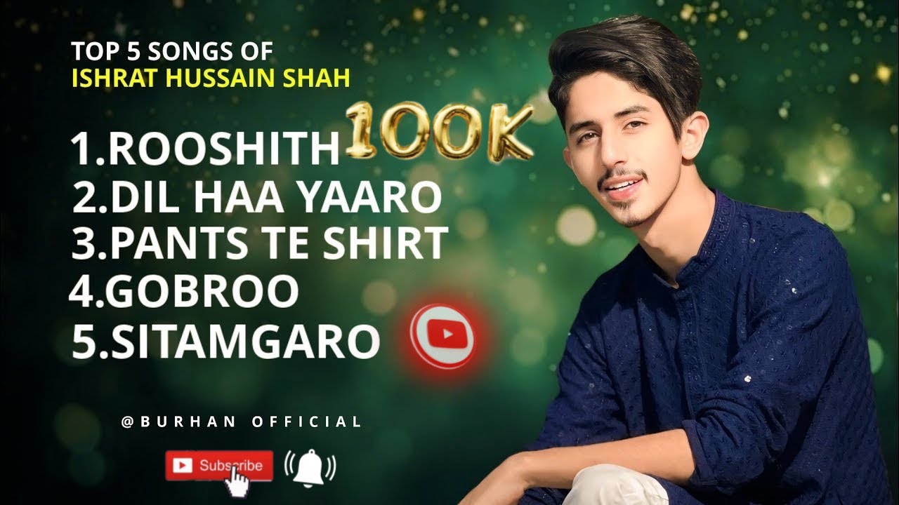 Top 5 Songs Of Ishrat Hussain Shah || All time Big Hits || Trending ...