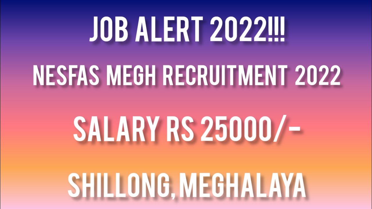Latest Job Vacancy | New vacancy | 2022 | Employment News | Shillong ...