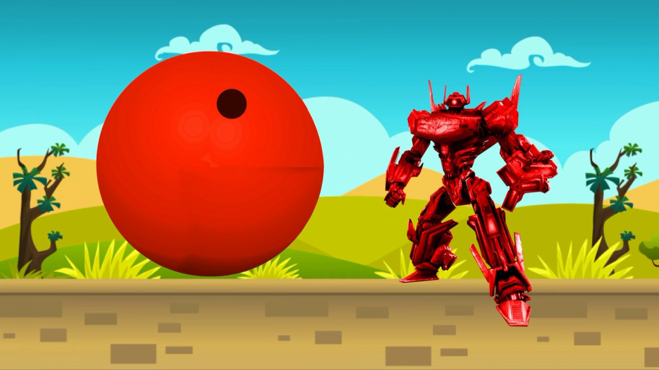 Learning Colors with Pacman Transformers Pacman For Children Colours ...
