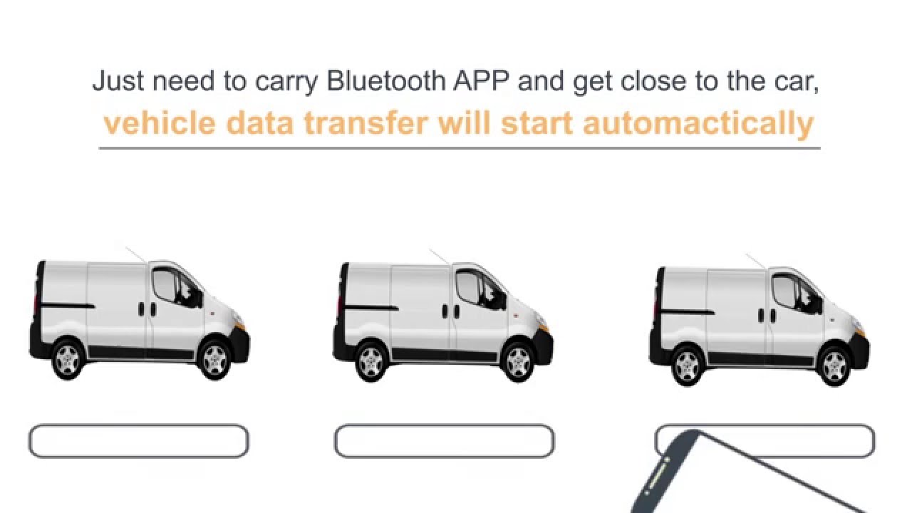 GPS Bluetooth Vehicle Tracker CT03-BT - YouTube