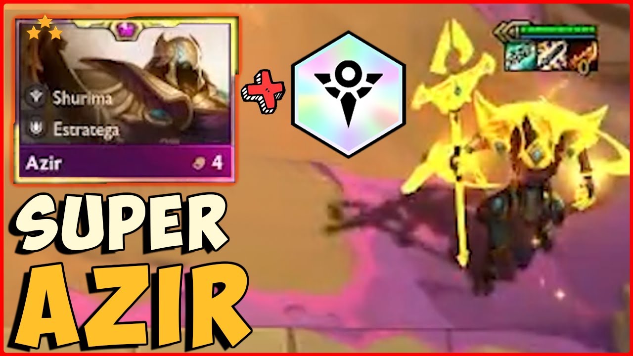 9 Shurima Azir ⭐⭐⭐ Tft Set 9 Teamfight Tactics Lol Español Youtube