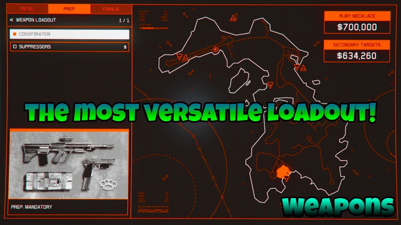 Cayo Perico heist - Weapons Loadout - GTA Online - YouTube