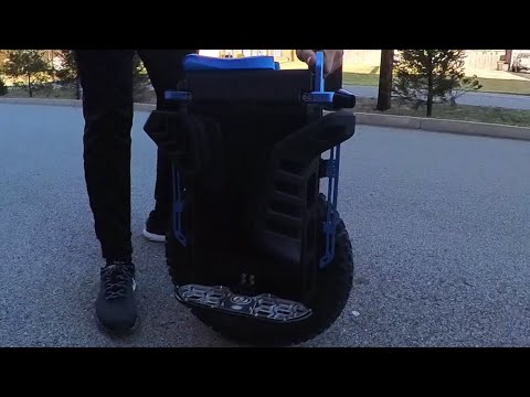 Commander Mini first ride euc - YouTube