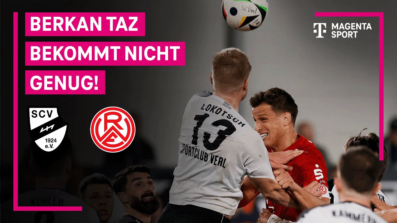 SC Verl - Rot-Weiss Essen, Highlights mit Live-Kommentar | 3. Liga ...