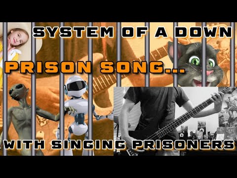 System Of A Down - Prison Song (Guitar Cover w/Bass, Drums & A LOT of ...