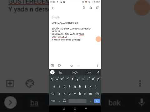 TERMUX BANNER YAPMA OM2R 🇹🇷 | TERMUXA İSİM YAZMA