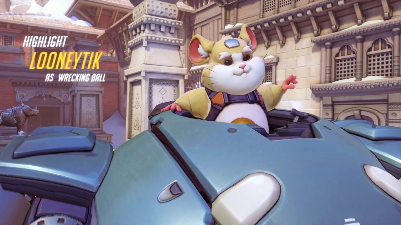 How 2 Play Wrecking Ball (Overwatch Hammond Highlight) - YouTube