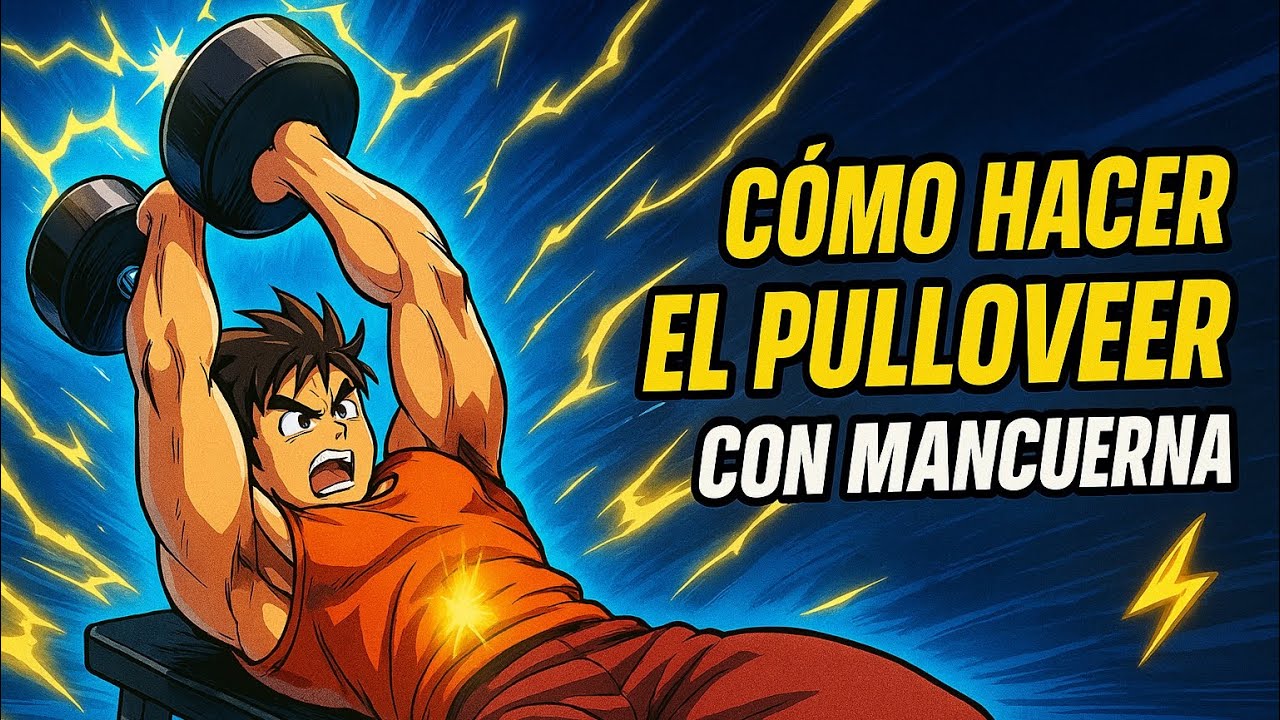 CÓMO HACER EL PULLOVER CON MANCUERNA EN EL SUELO (TUTORIAL) - YouTube