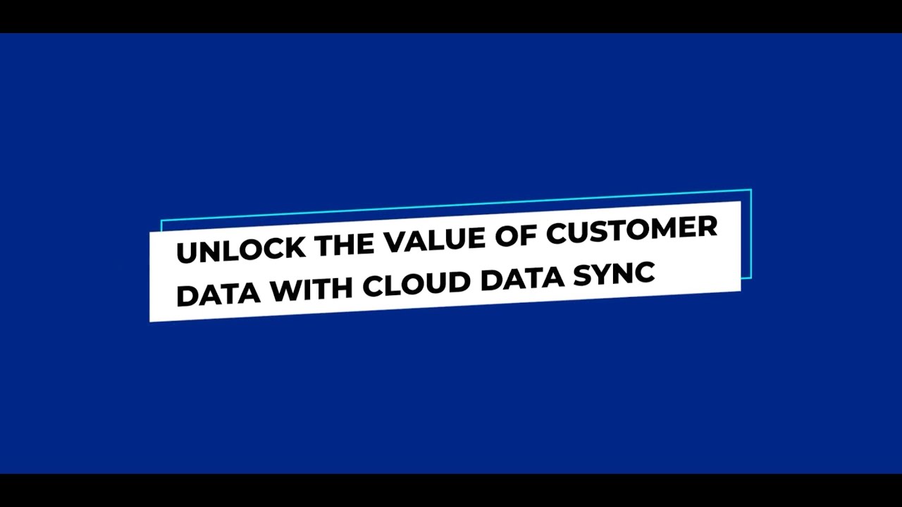 Introducing MoEngage's Cloud Data Sync - YouTube