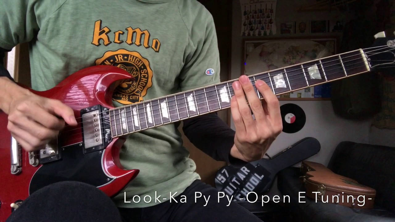 Look-Ka Py Py (Open E Tuning) - YouTube