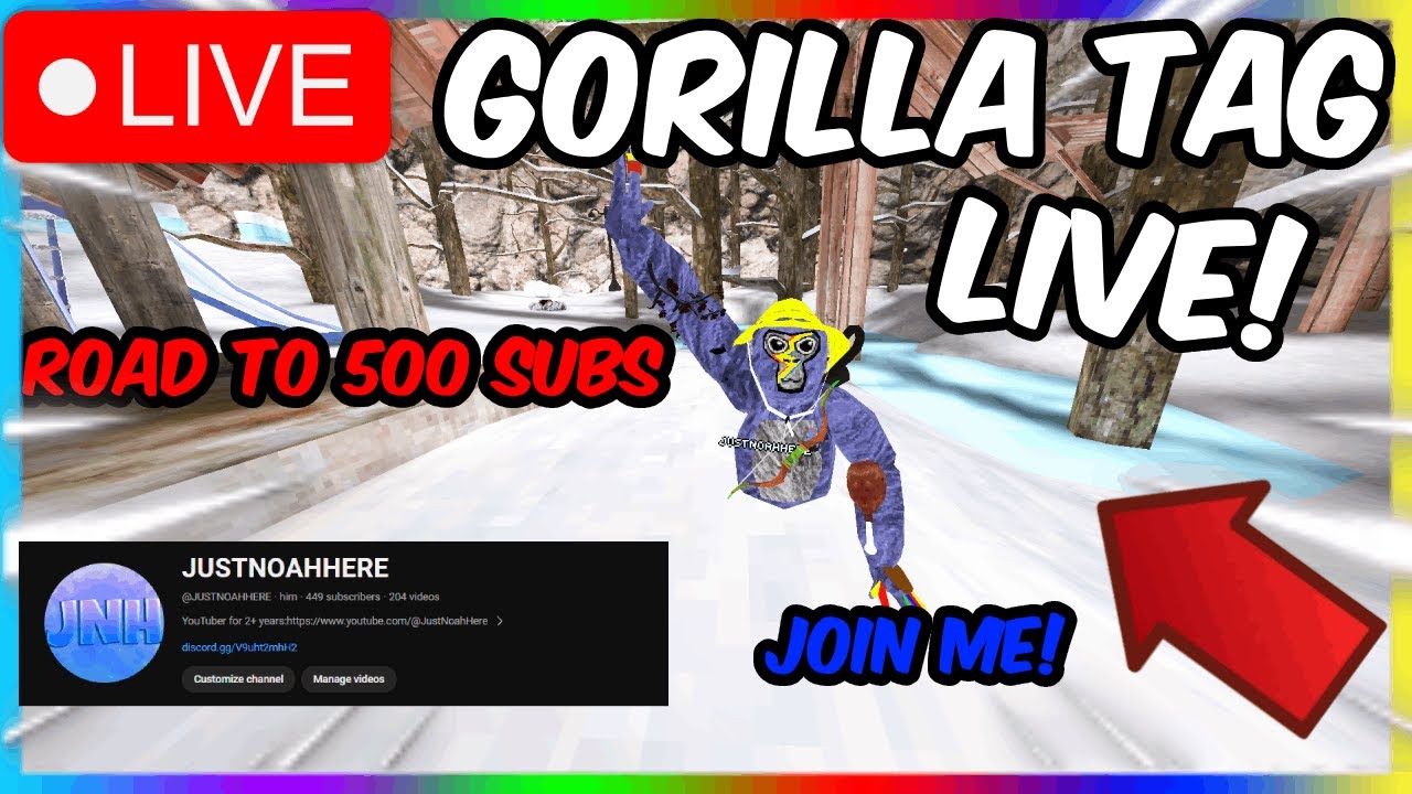 ROAD TO 500 SUBS GTAG LIVE 🔴 - YouTube