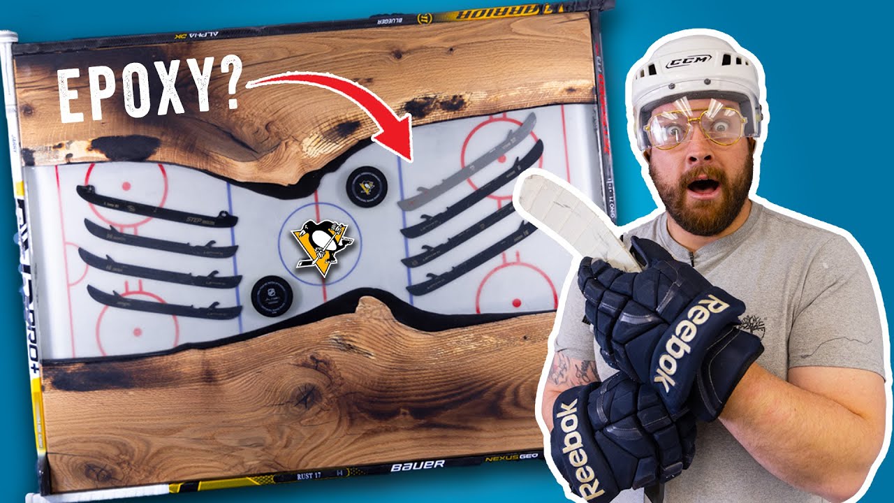 I Tested Viral EPOXY Table with an ICE Rink River! - YouTube