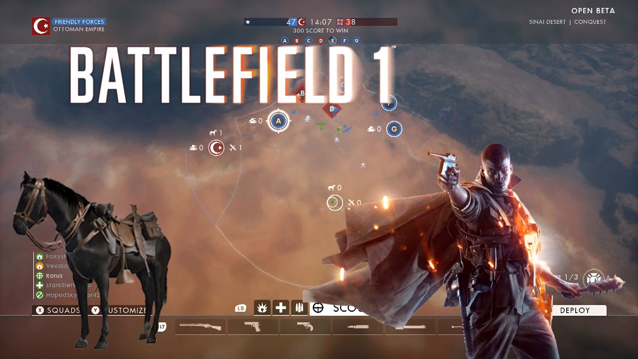 (2016) BATTLEFIELD 1: First Battle Gameplay - YouTube