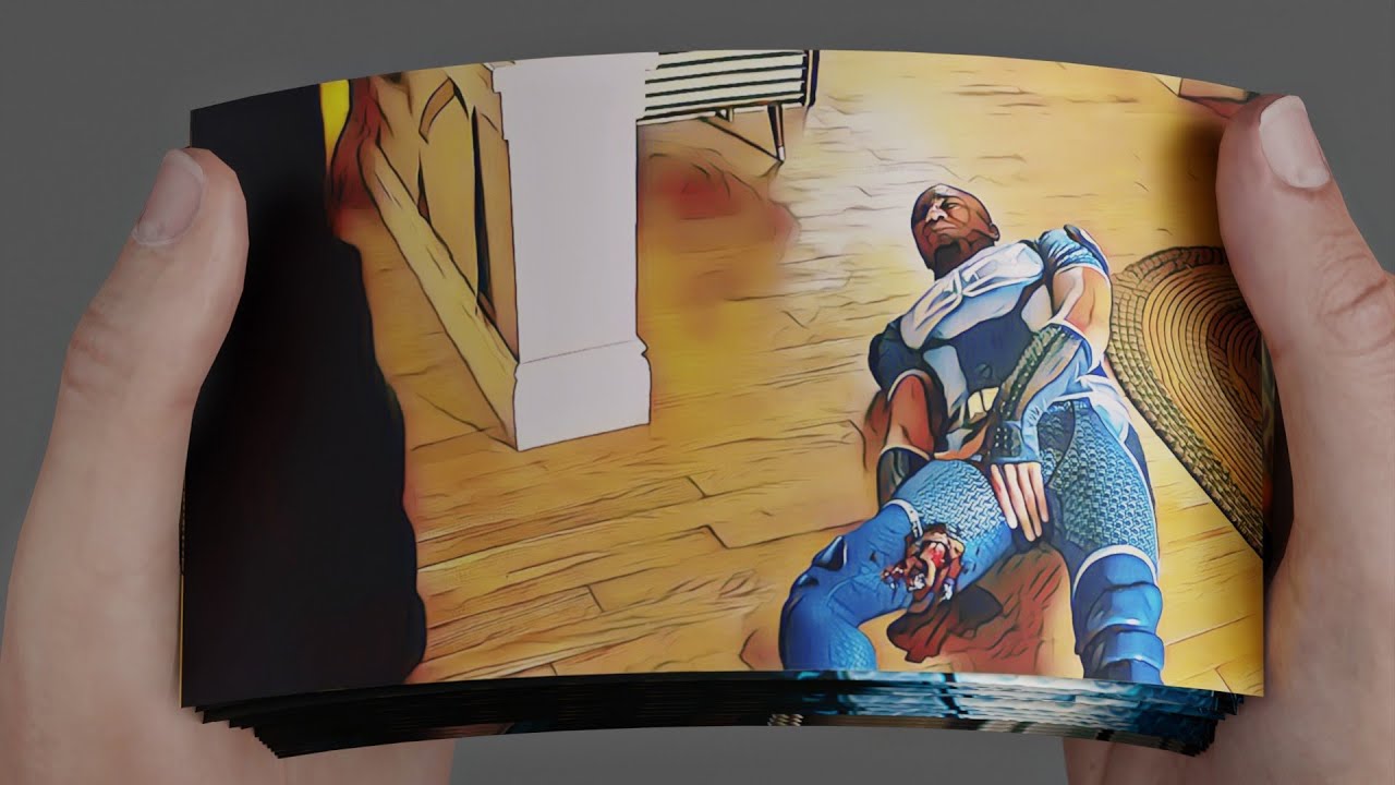 The Boys Flipbook | Kimiko Breaks A-Train's Leg Flipbook 🦵🏻 - YouTube