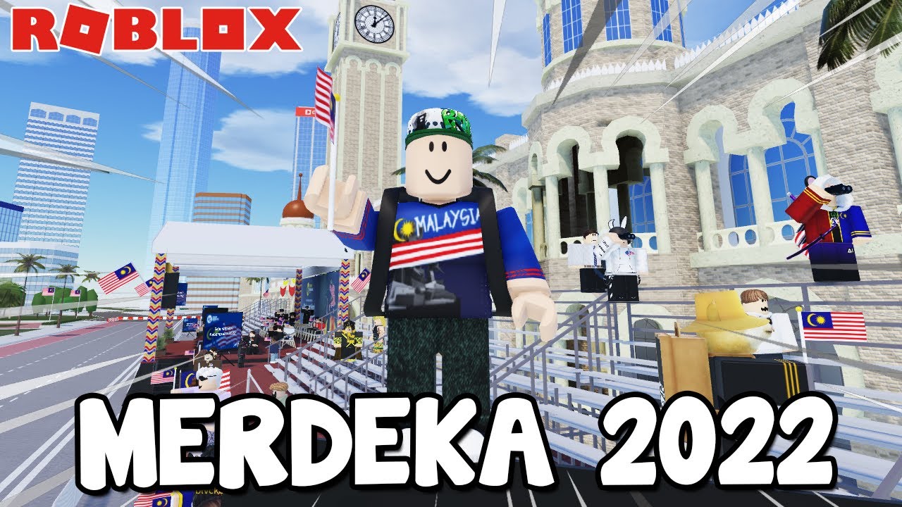 Aku Sambut Merdeka Dekat Dataran Merdeka (Roblox Malaysia) - YouTube