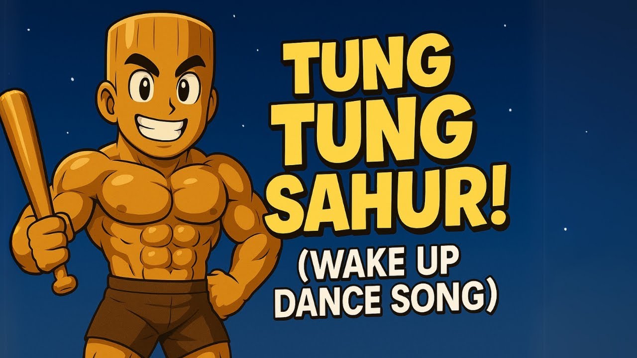 Tung Tung Tung Sahur! 🥁 | Fun Wake Up Dance Song for Kids (3–8 Years ...