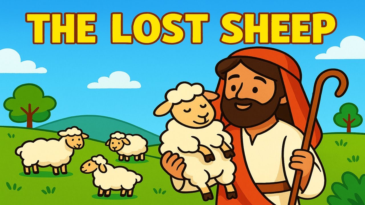 The Lost Sheep | Bible Lesson on God’s Love for Kids | JC Crew Kids ...