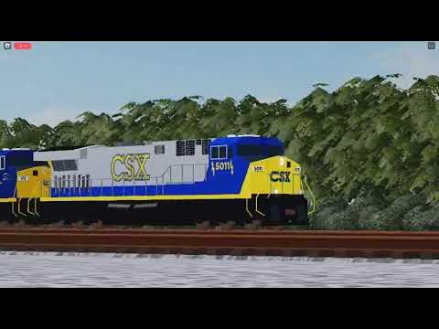 CSX AC6000! CSX E209 at Grove with an AC6000 Leader! - YouTube