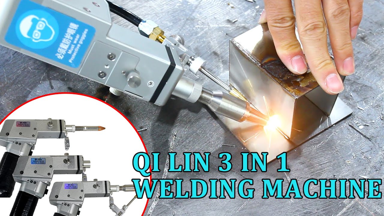 Multifunctional 3000W cleaning, cutting and welding three-in-one laser ...
