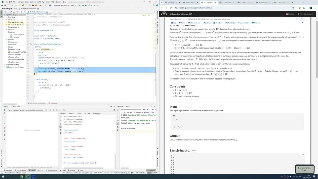 Atcoder Grand Contest 069 Screencast Youtube