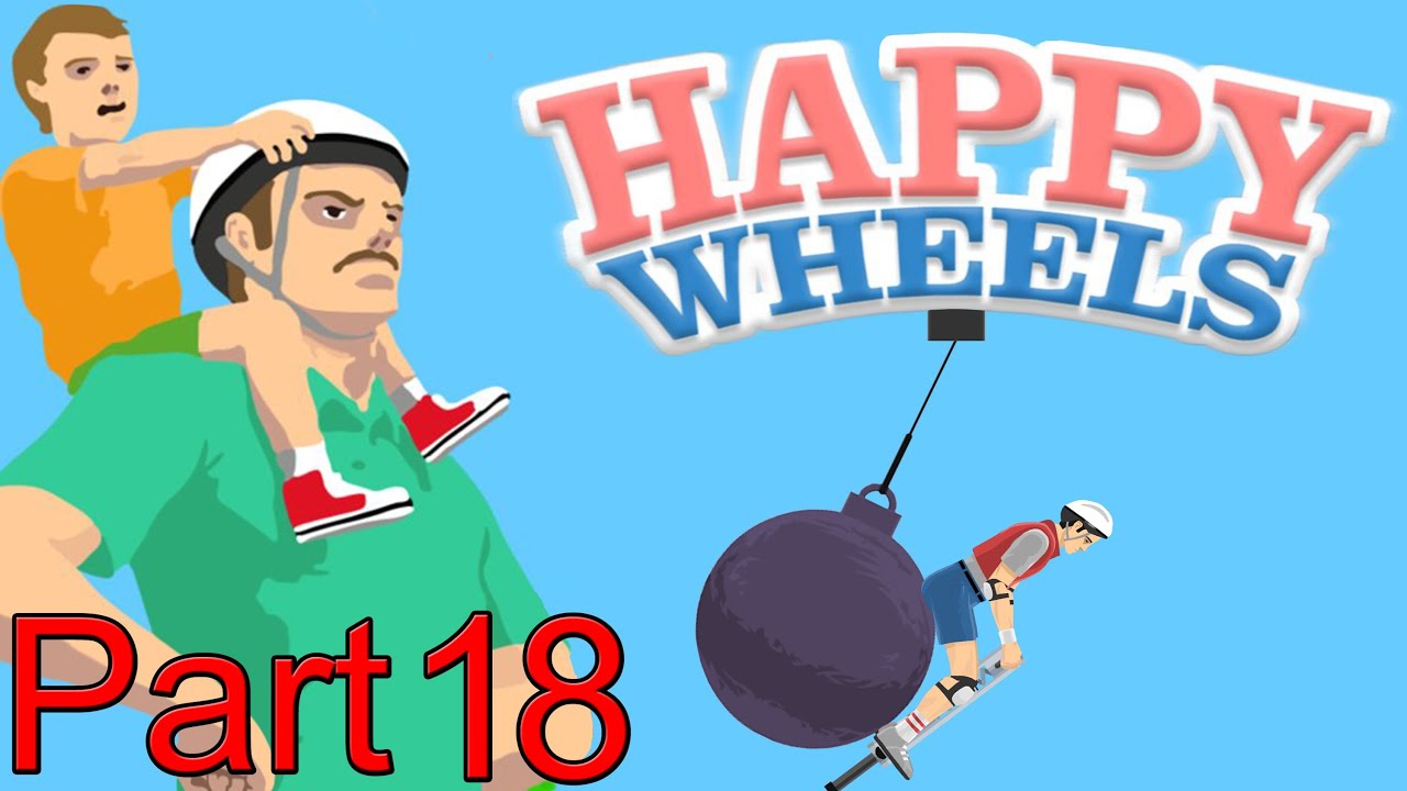 Happy Wheels - GREATEST VICTORY EVER - Part 18 - YouTube