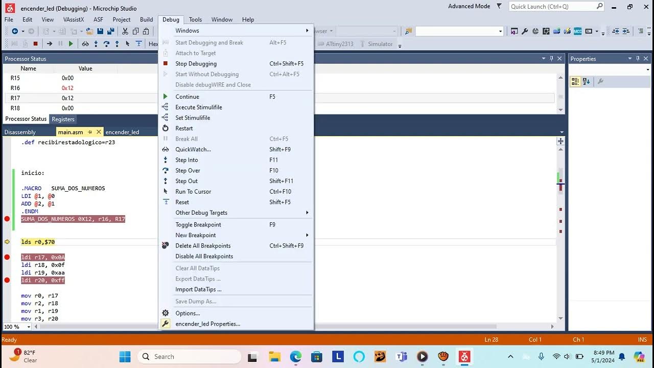 MICROCHIP STUDIO AVR # 7 - YouTube