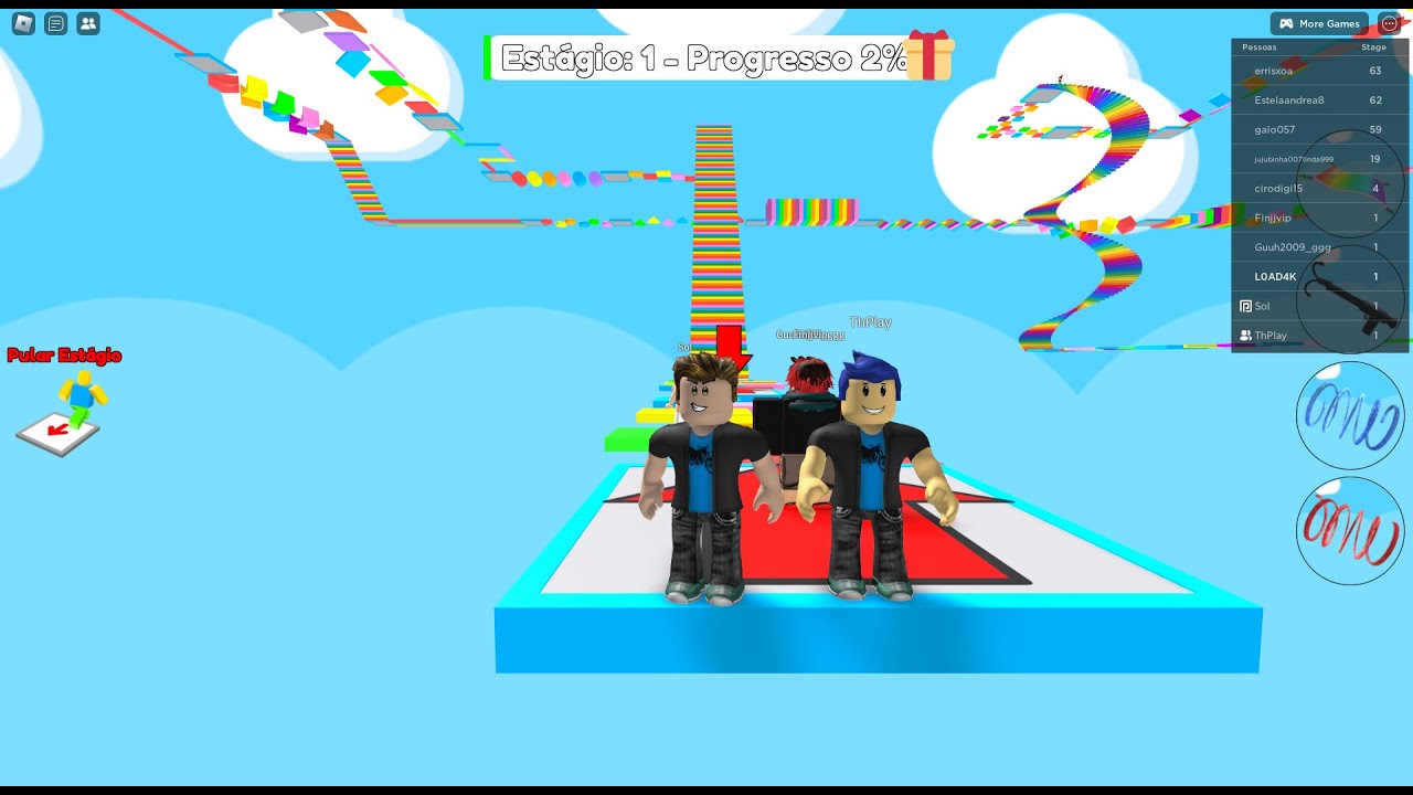 Jogamos o mapa mais colorido do ROBLOX!! Cotton Obby - YouTube