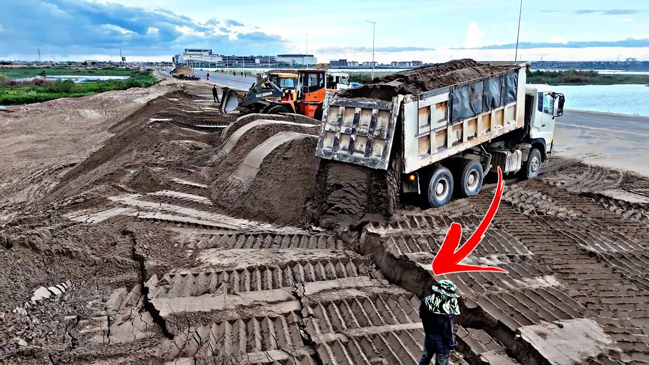 Fantastic Full Work In 15Day 100M x 100M Size Sand Filling Complete 100 ...