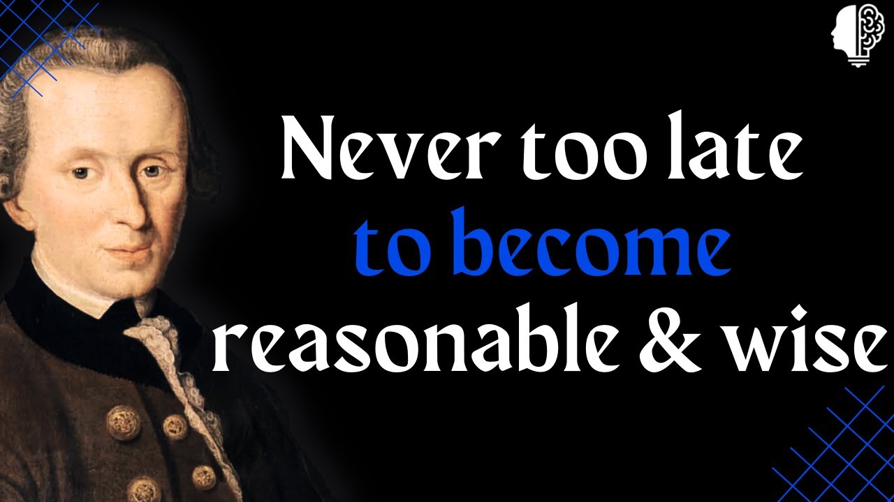Immanuel Kant on Morality & Ethics for Everyday Use | Life Quotes - YouTube