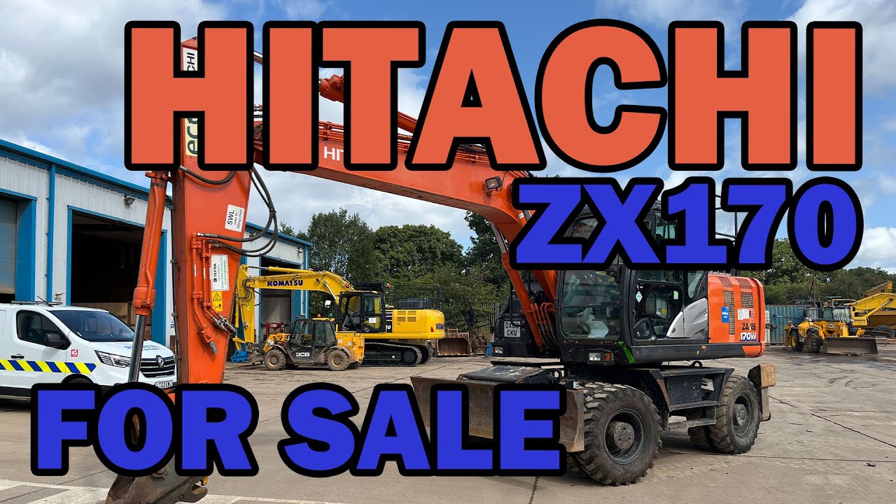 Hitachi ZX170 - YouTube