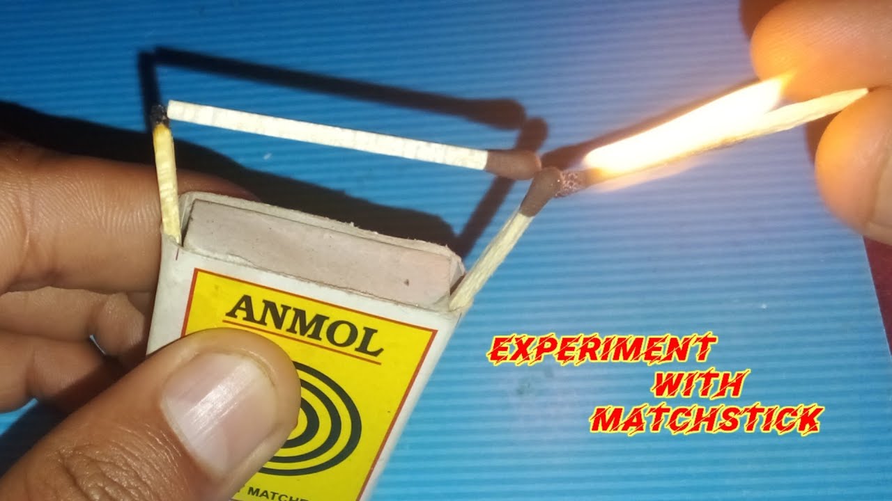 science experiments with matchstick 🔥🔥 - YouTube