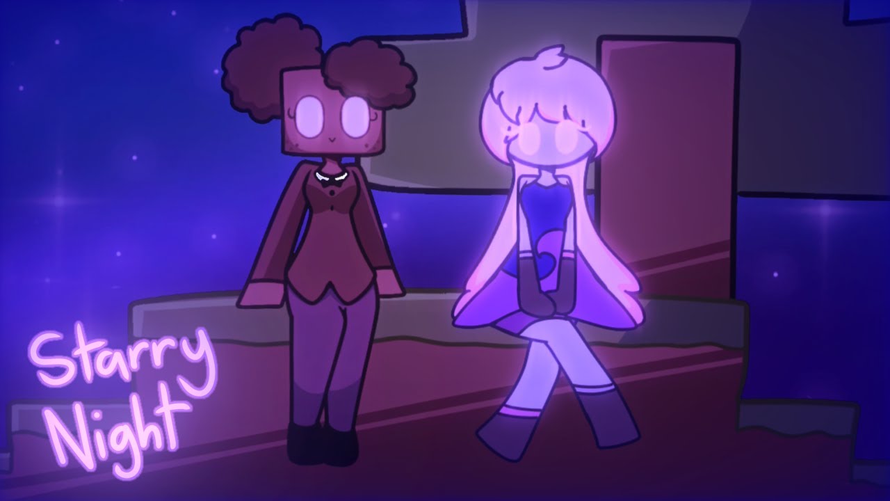 Starry Night ( Minecraft Animation? ) - YouTube