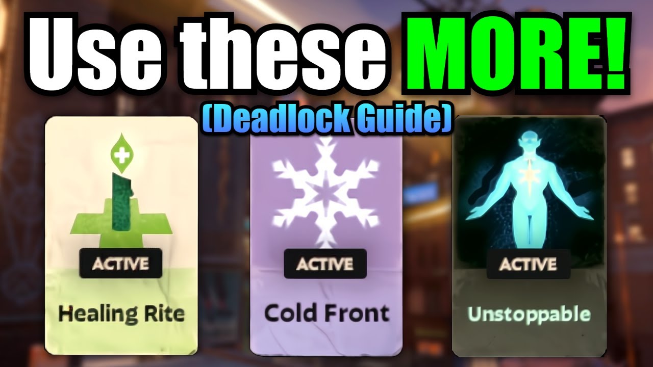 You Aren't Using Active Items Enough! - Deadlock New Player Guide - YouTube