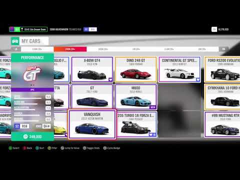 Forza Horizon 4: Showcase of my Garage - YouTube