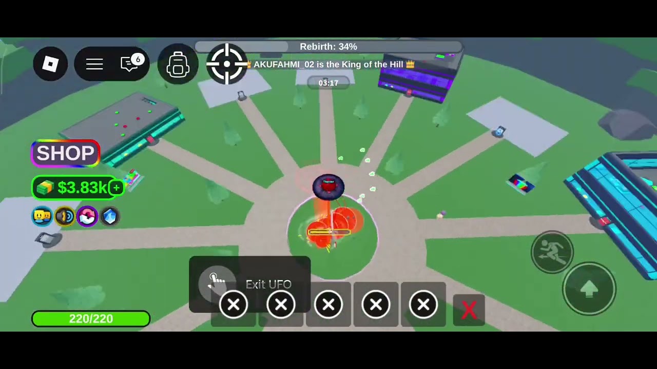 Today I am playing Elemental Powers Tycoon with elemental Thunder - YouTube