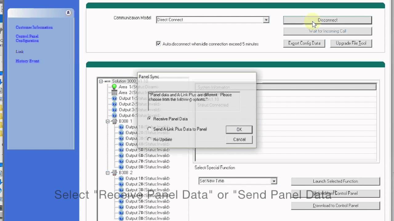 Set up B426 on the Bosch Solution 3000 - YouTube