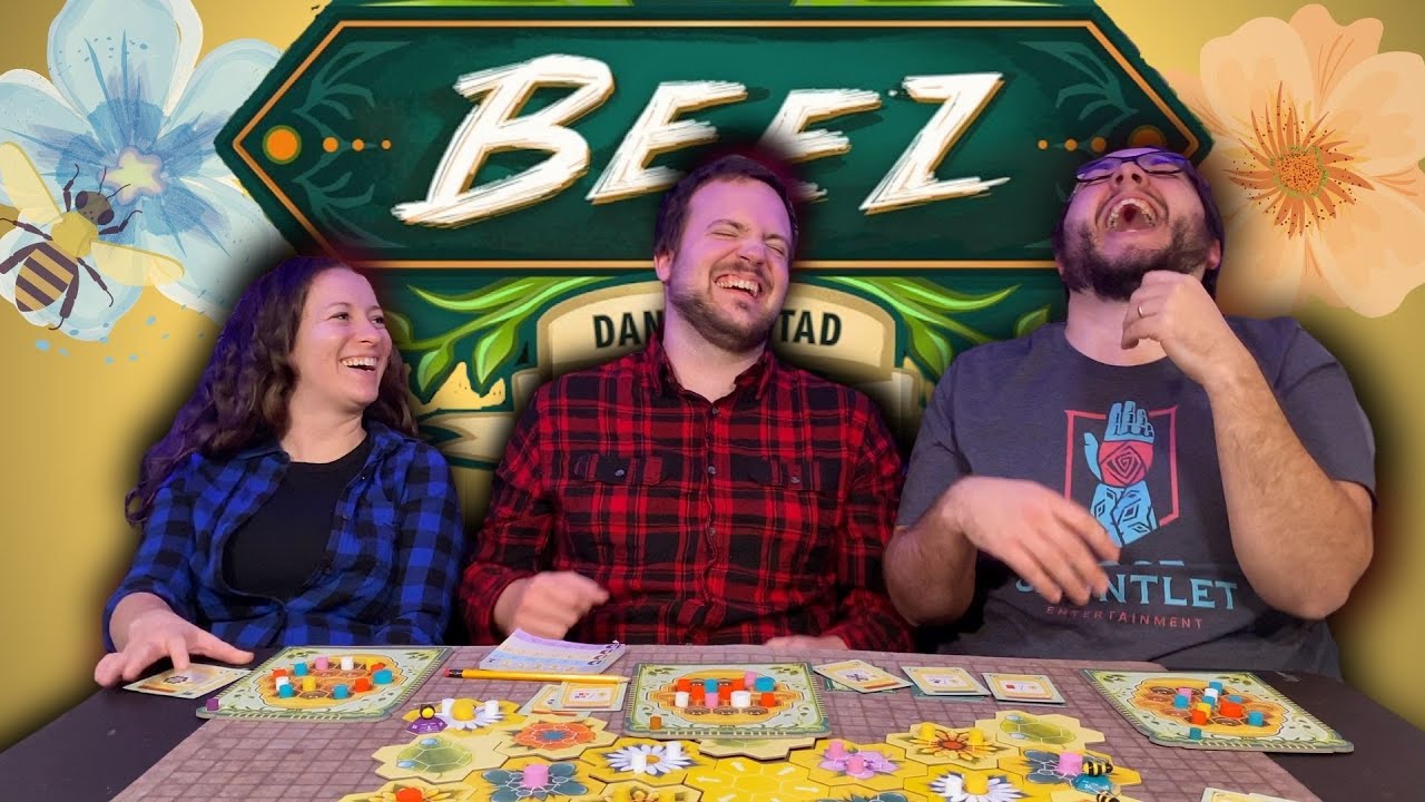 BEEZ Gameplay with Emily, Josh, & Max - TOO MANY BEE PUNS - YouTube