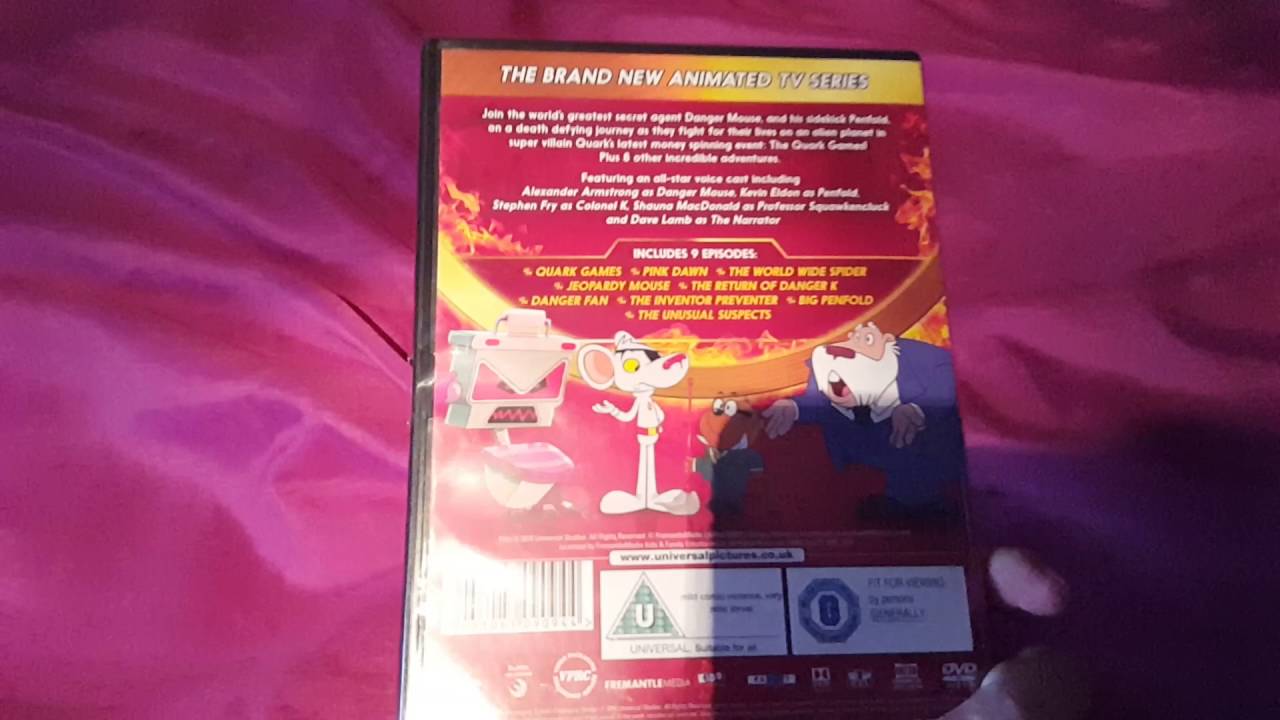 Danger Mouse: Quark Games (2016) UK DVD Unboxing - YouTube