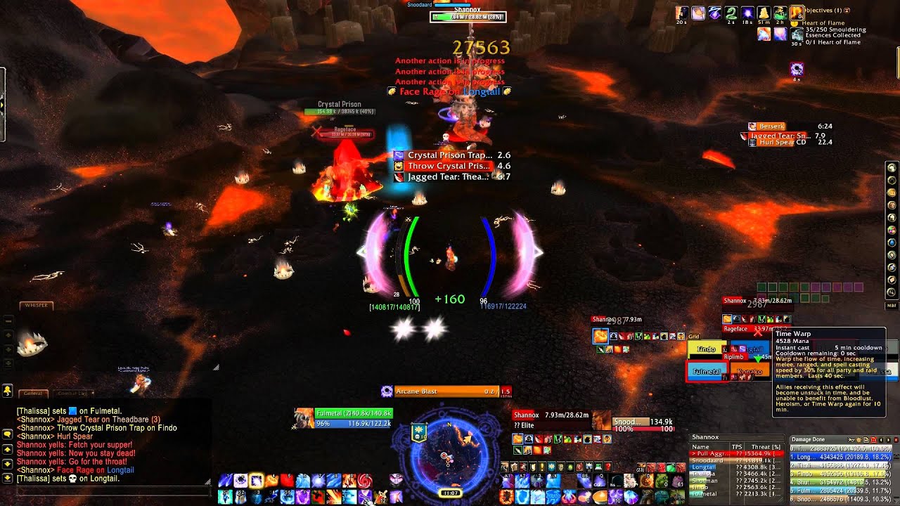 Rapture - Runetotem Shannox 10H (Mage POV) - YouTube